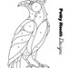 Stained Glass Crow With Crown, Stained Glass Crow Pattern, Digital ...