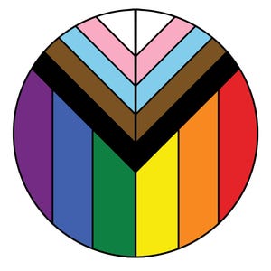 Stained Glass Pride Flag, Stained Glass Gay Pride Pattern, Digital ...