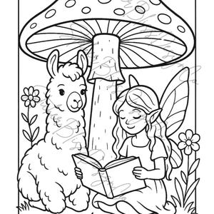 Cartoon Animals Coloring Book - Etsy