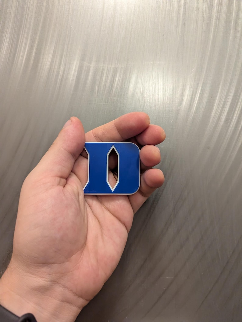 Duke Blue Devils Logo Magnet: 3D Printed PLA Plastic - Etsy