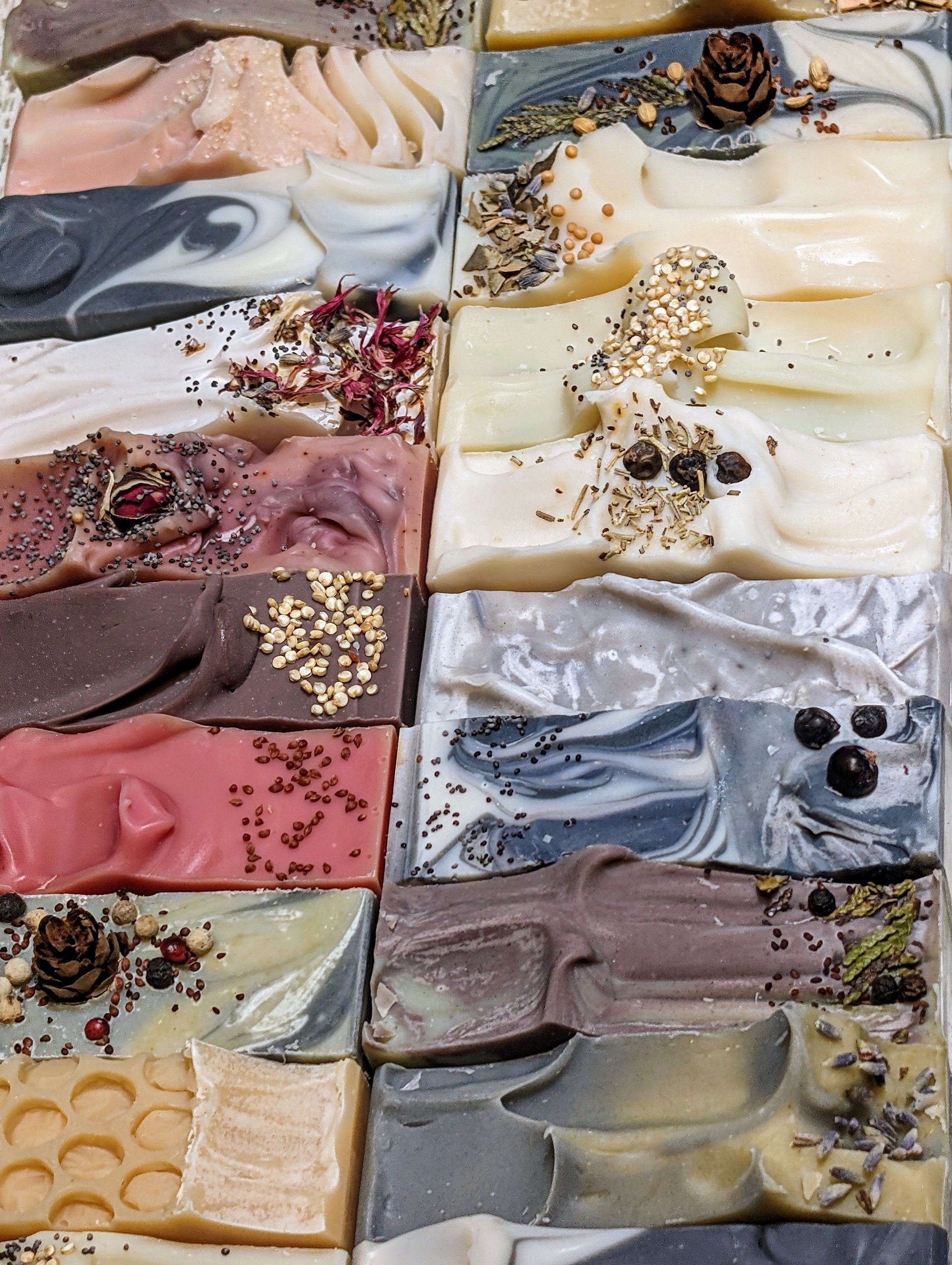 Choose Any 3 Soaps Natural Soap Gift Box handmade Soaps Birthday Gift ...