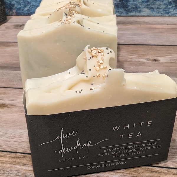 White Tea Soap - Etsy