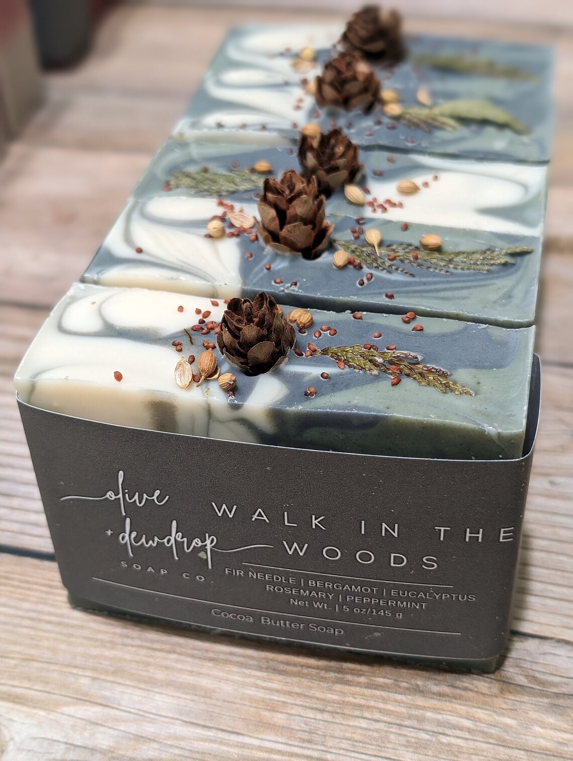 Walk in the Woods Soap | Cocoa Butter Soap | Fall Soap | Holiday Soap | Artisan Soap | Handmade ...