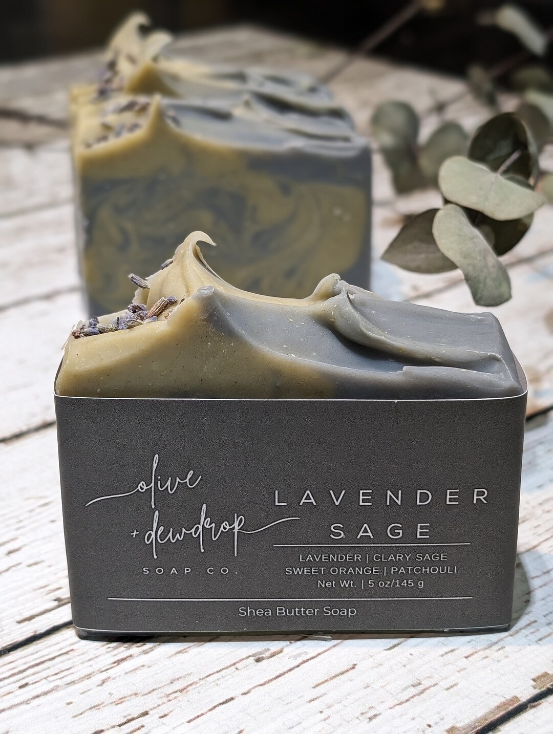 Lavender Sage Soap | Shea Butter Soap | Artisan Soap | Handmade Soap ...