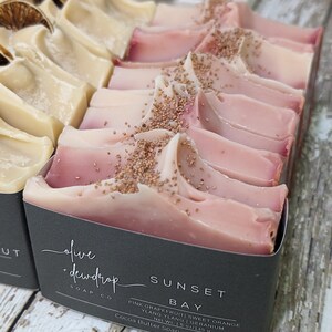 Sunset Bay Soap Cocoa Butter Soap Artisan Soap Handmade Soap Cold ...