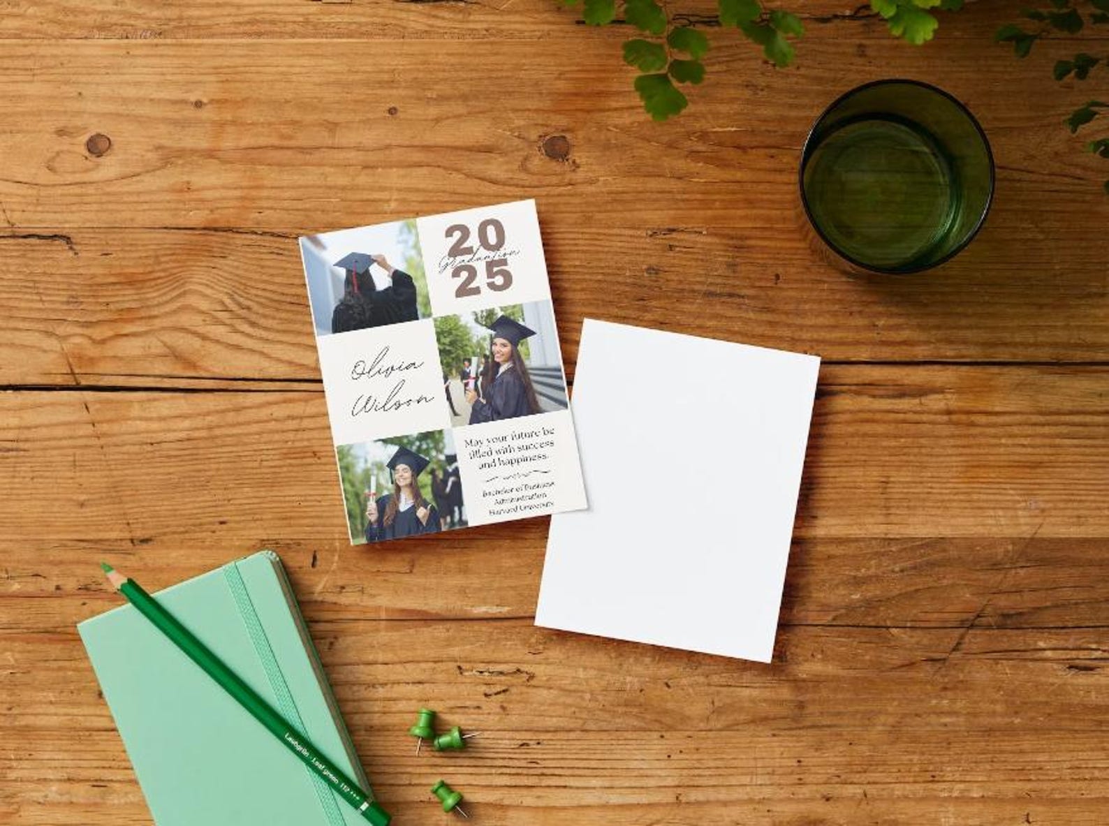 Graduation Invite Template, Modern Design, High School Graduation ...