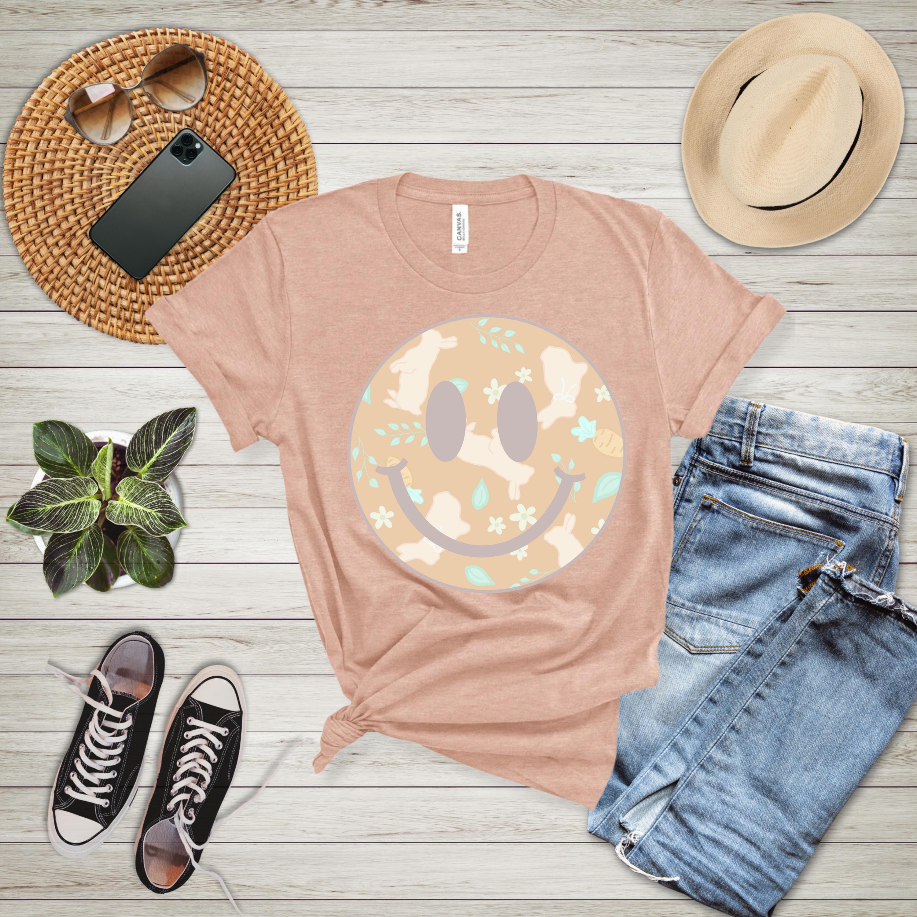 Smiley PNG, Bunny Smiley Png, Smiley Sublimation Png, Instant Download ...