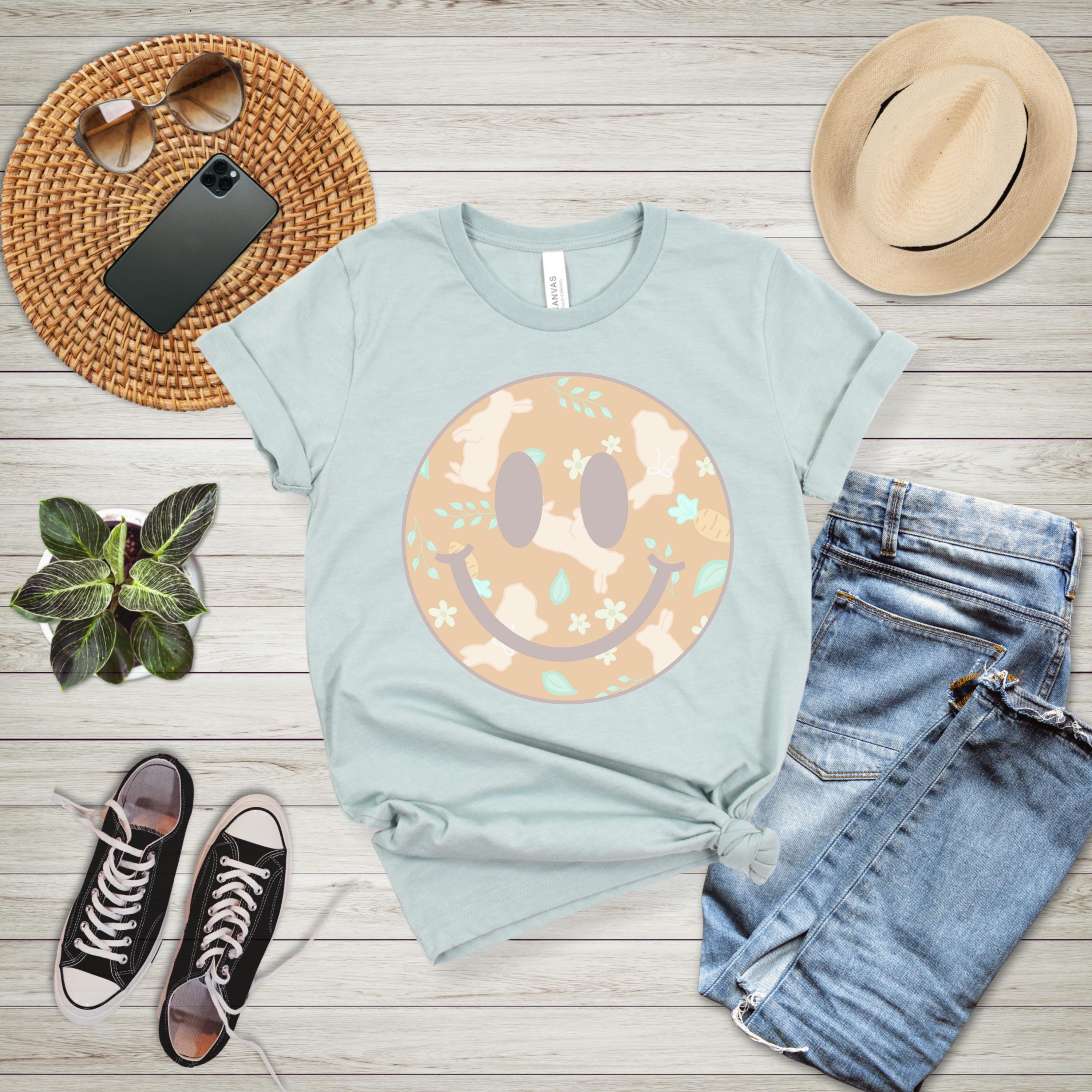 Smiley PNG, Bunny Smiley Png, Smiley Sublimation Png, Instant Download ...
