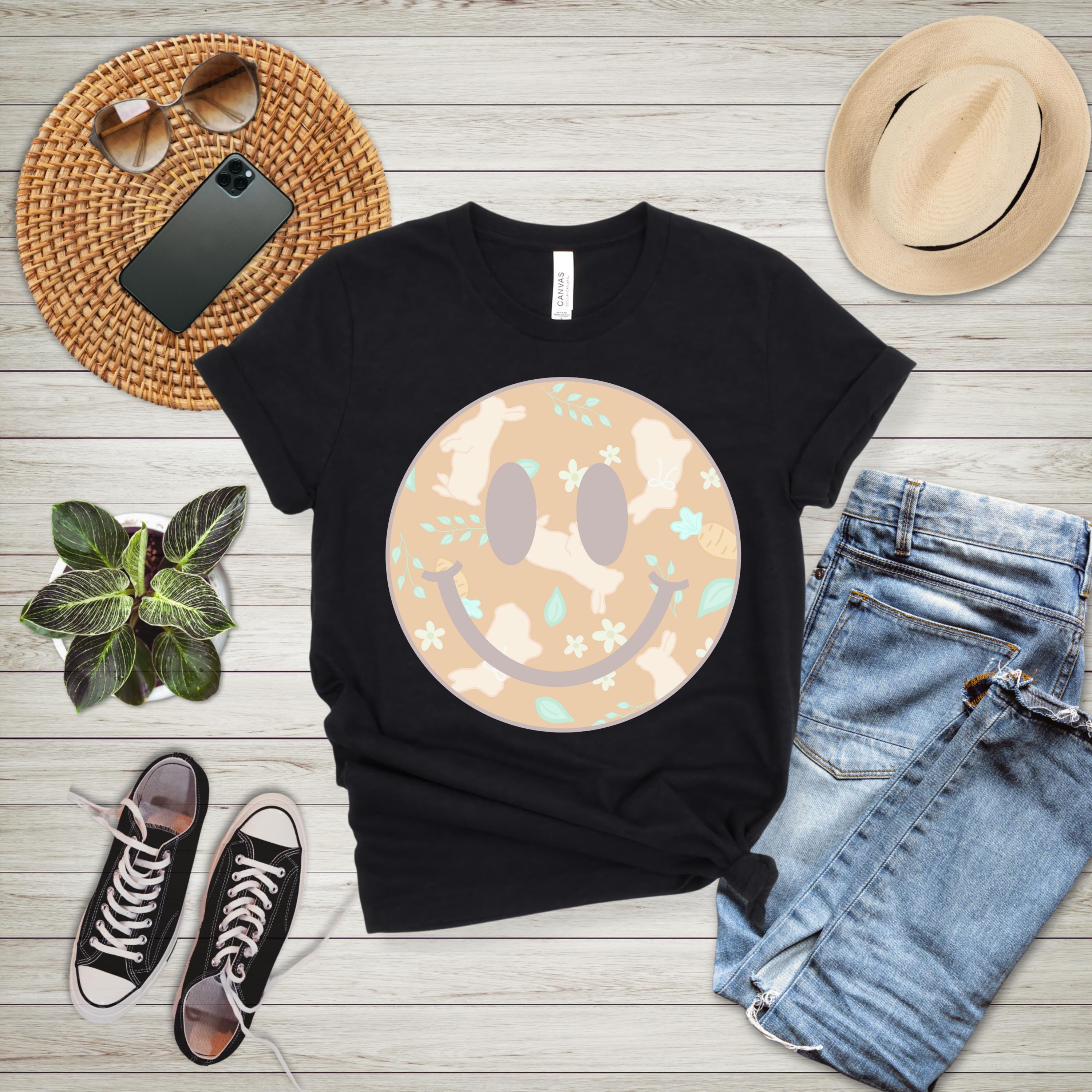 Smiley PNG, Bunny Smiley Png, Smiley Sublimation Png, Instant Download ...