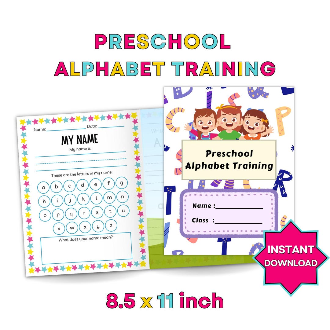 A to Z Fun: Preschool Alphabet Learning Made Easy! - Etsy