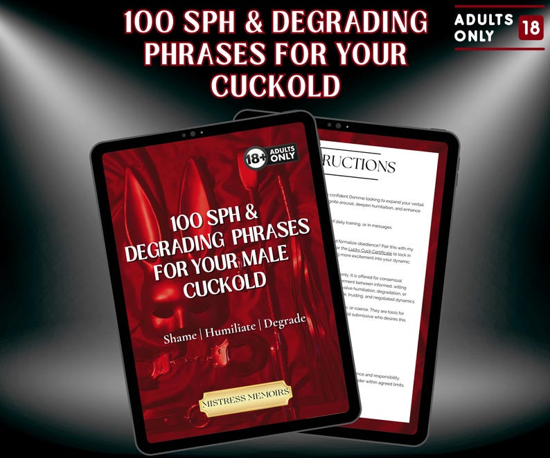 100 Sph Degrading Captions For Cuckolds Femdom Hotwife Humiliation