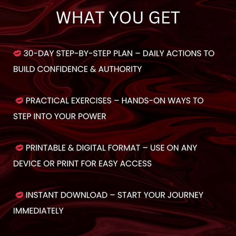 30-day Femdom Confidence Plan | Step Into Your Power | Dominant Mindset & Training Guide ...