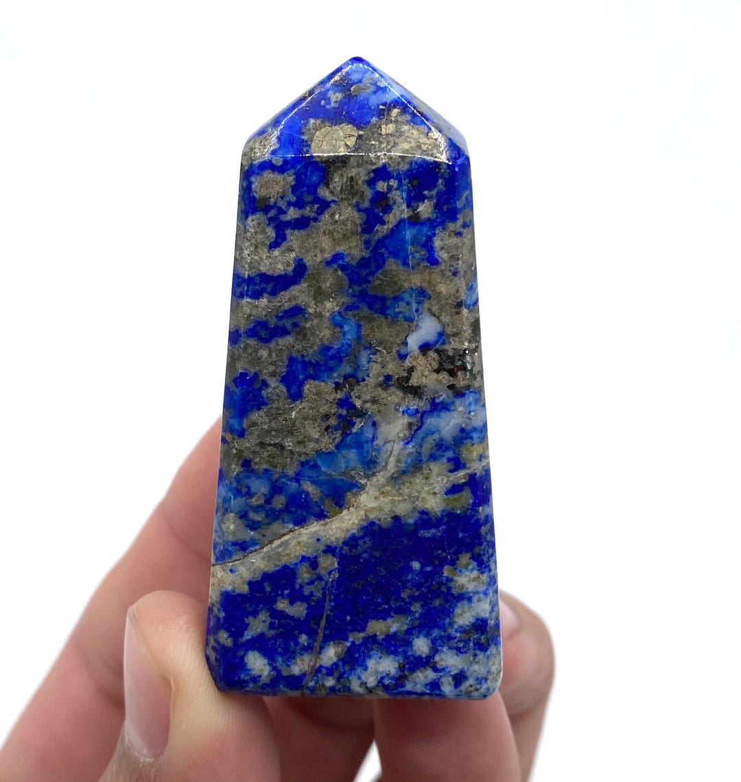 Lazulite Tower- (64 Grams) 56 X 31 X 26 Mm - Etsy
