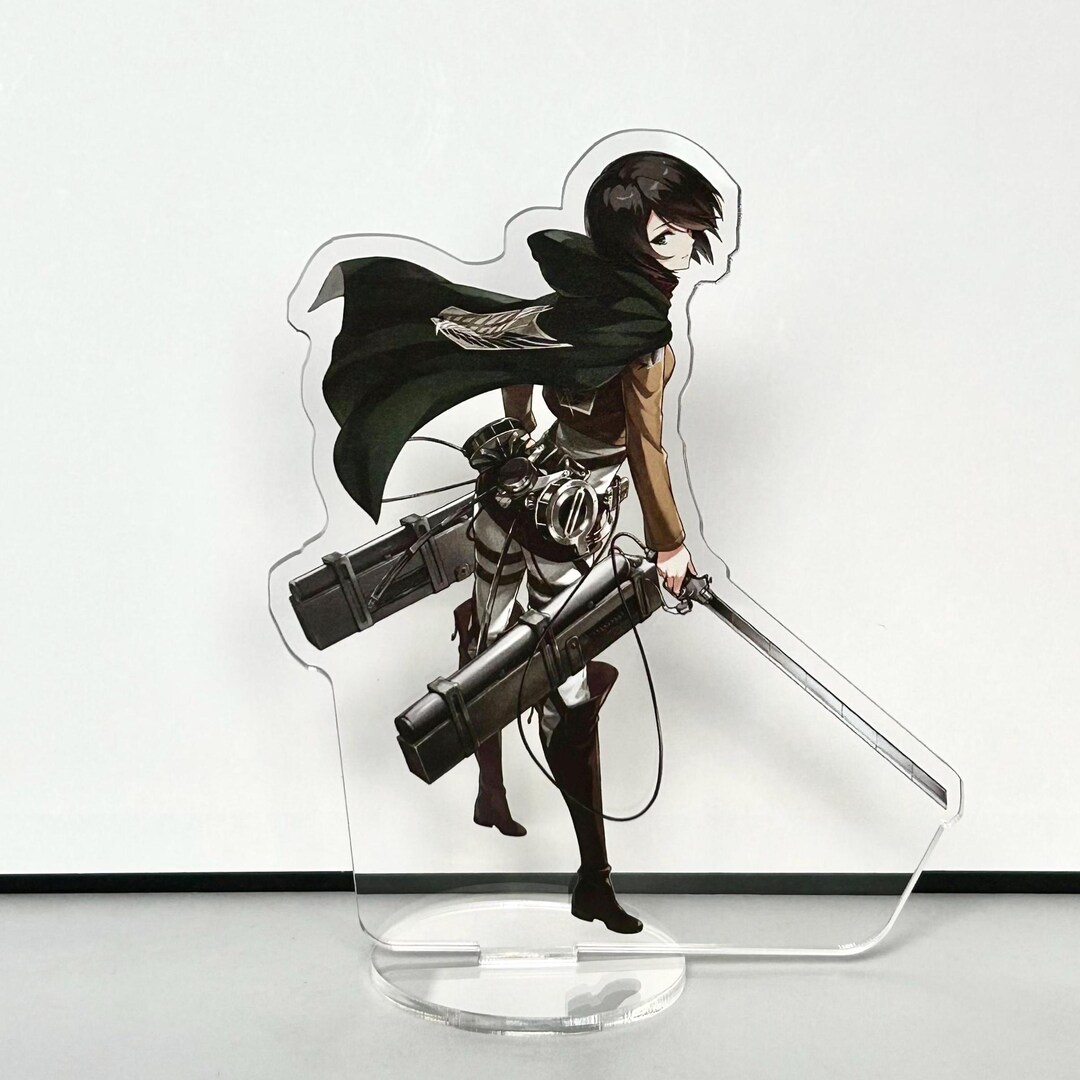 Attack on Titan Acrylic Standee, Attack on Titan Desk Stand, Double ...