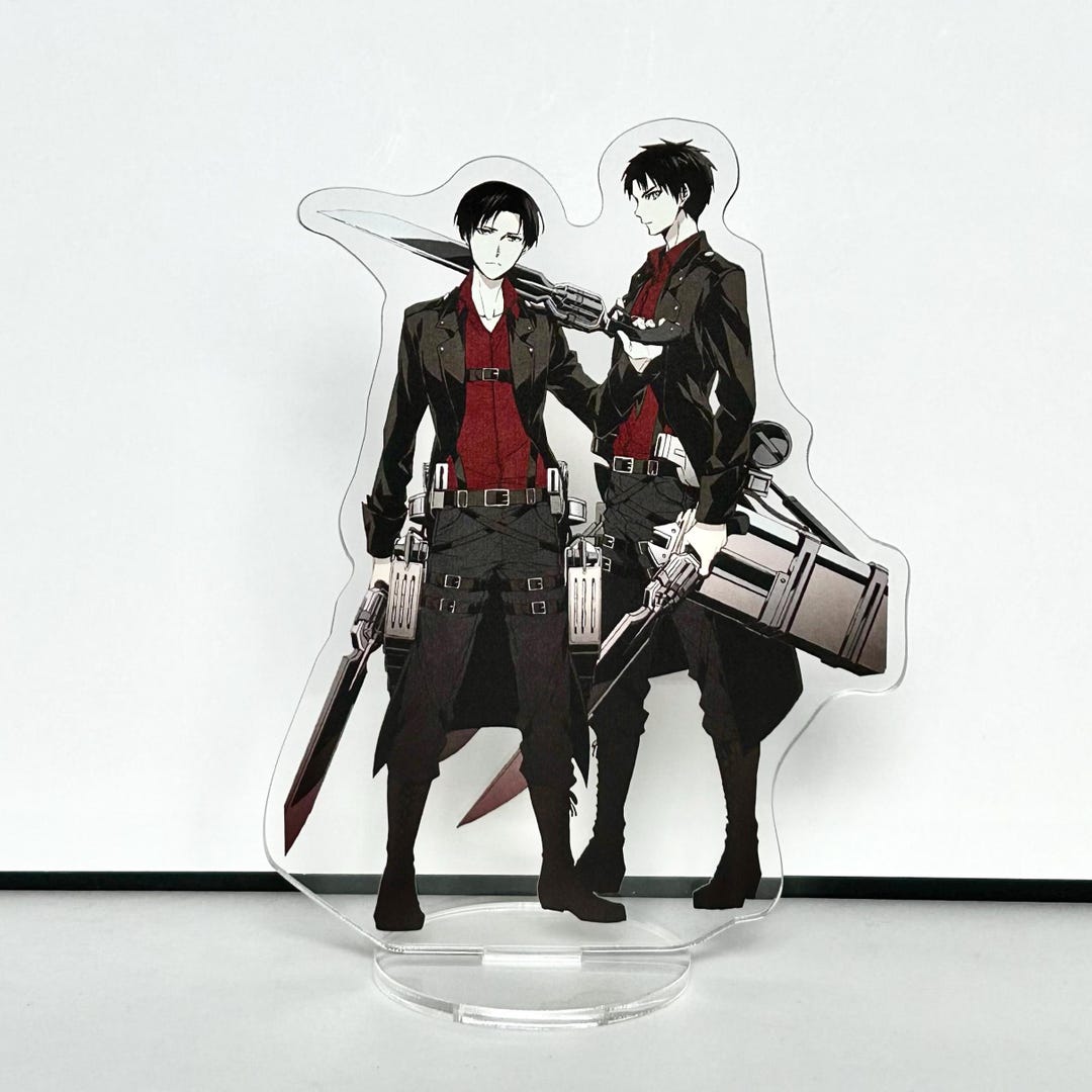 Attack on Titan Acrylic Standee, Attack on Titan Desk Stand, Anime ...
