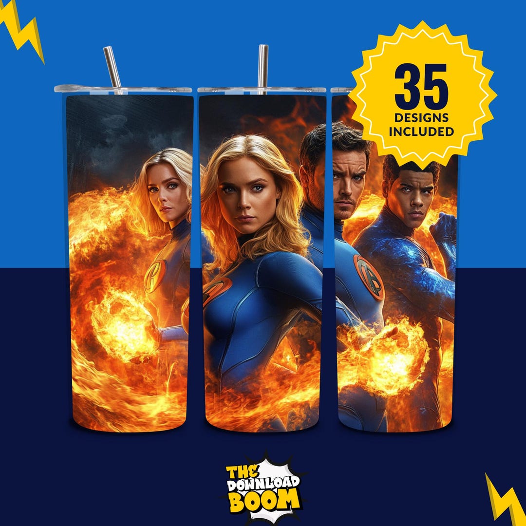 Marvel Superhero Tumbler Wrap PNG, Sublimation Designs (digital ...