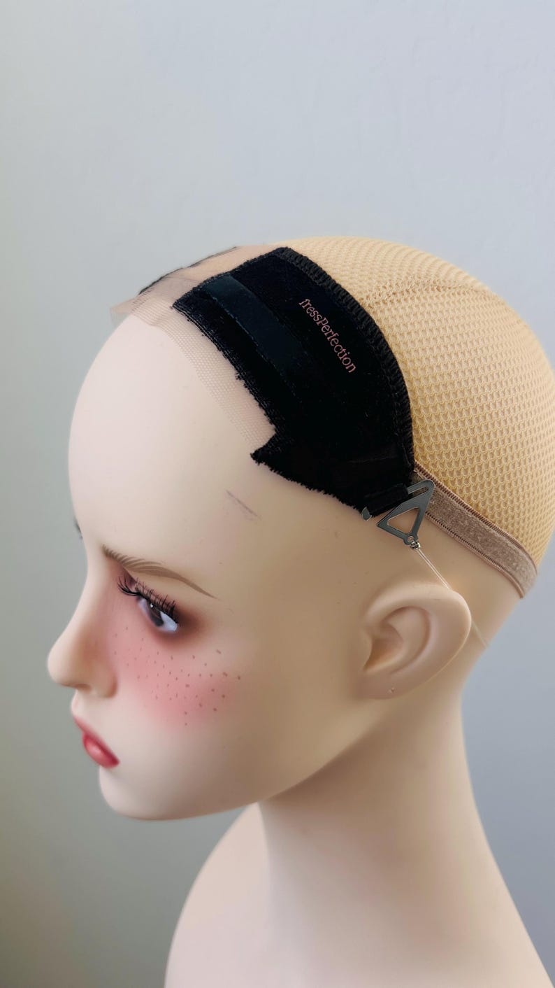 Velvet Human 8.5x2” Hair Topper Grip Band With Silicone and T-lace ...
