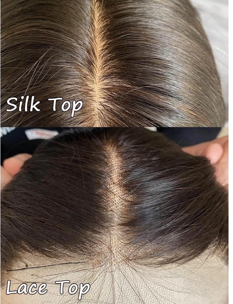 TABATHA Custom-made Hair Topper Custom Premium Remy Human Hair Topper Balayage – 5x6 or 9x9 Silk ...