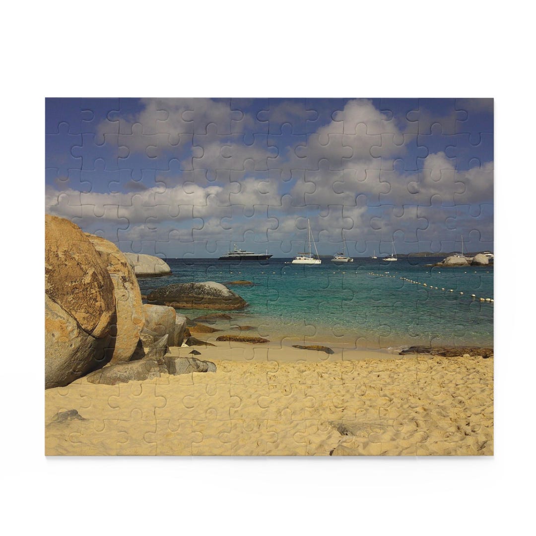 Puzzle, the Baths on Virgin Gorda, British Virgin Islands, Jigsaw, 120 ...