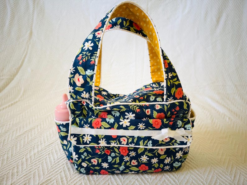 Baby Doll Diaper Bag Pattern PDF Instant Download / Doll Diaper Bag ...