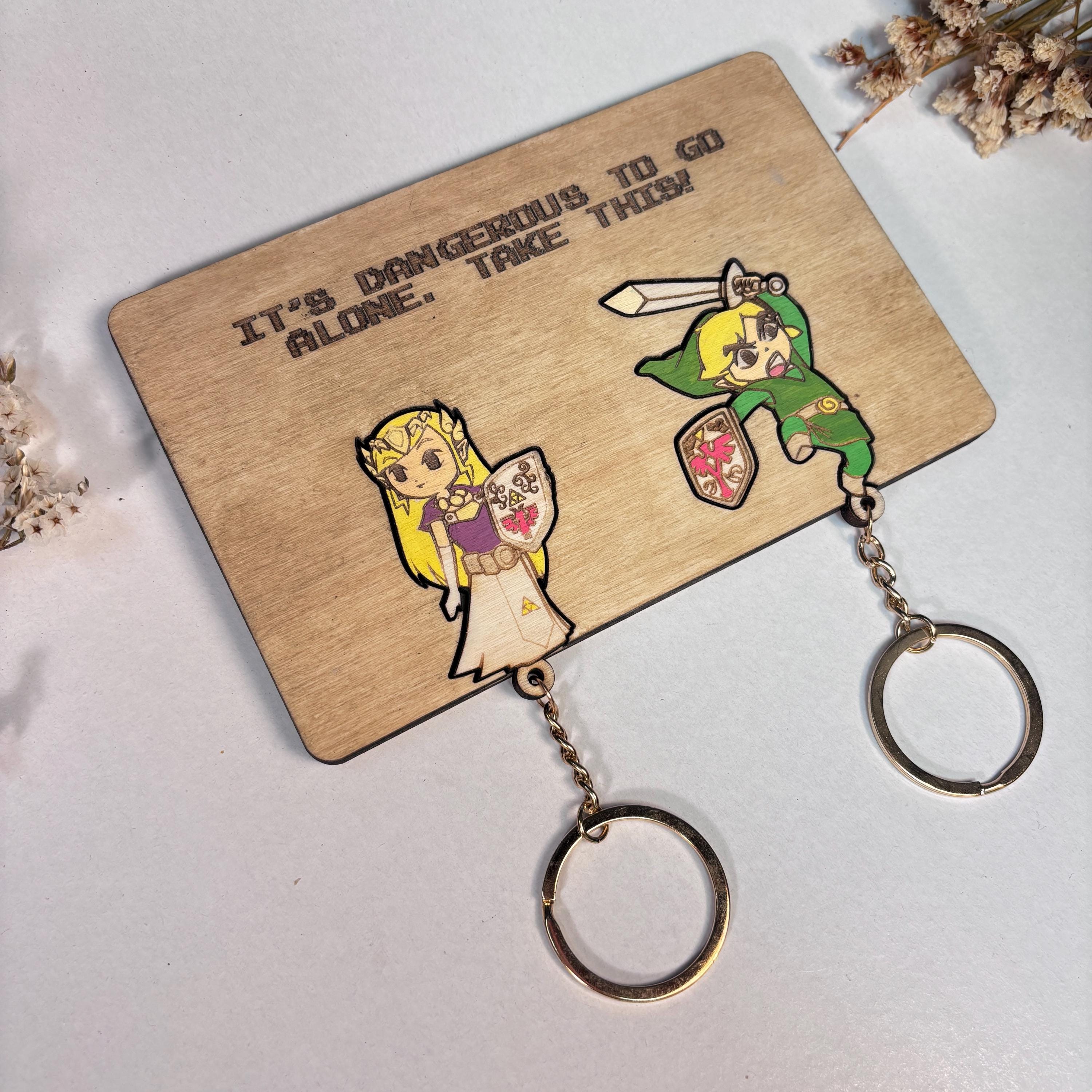 The Legend of Zelda Wooden Key Holder - Handcrafted Wood Plaque ...