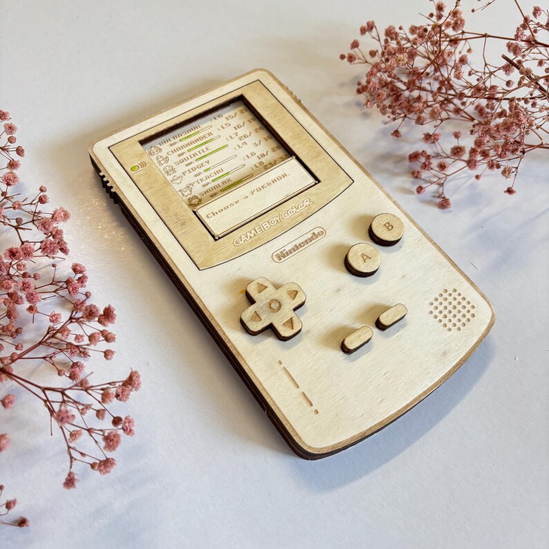 Pokemon Gamer Room Wooden Sign - Handcrafted Wood Plaque - Gameboy ...