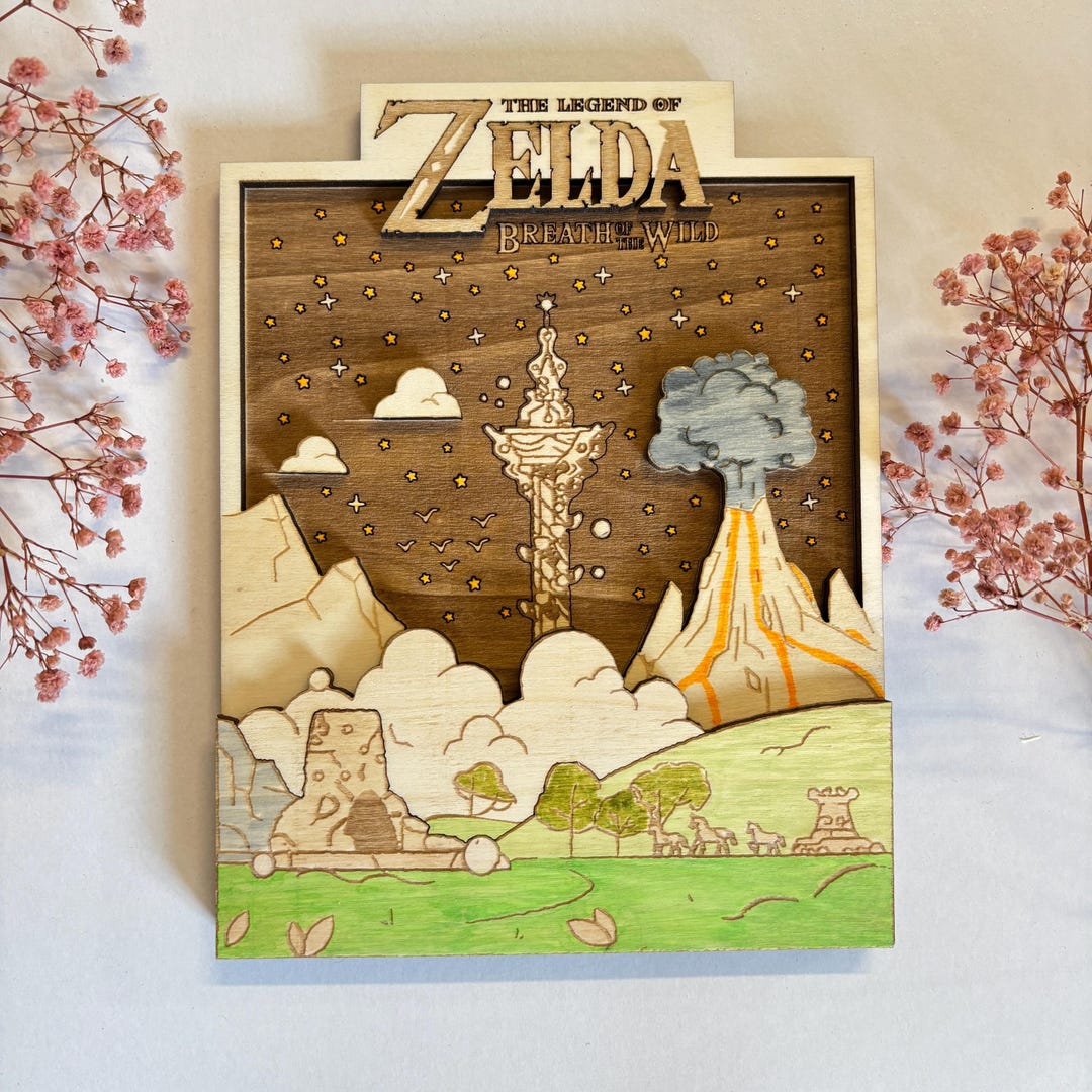 Hyrule Gamer Room Wooden Sign - Handcrafted Wood Plaque - the Legend of ...