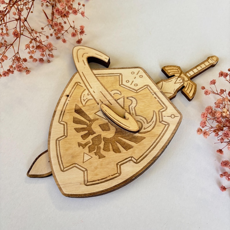 Zelda Gamer Room Wooden Sign - Handcrafted Wood Plaque - the Legend of ...