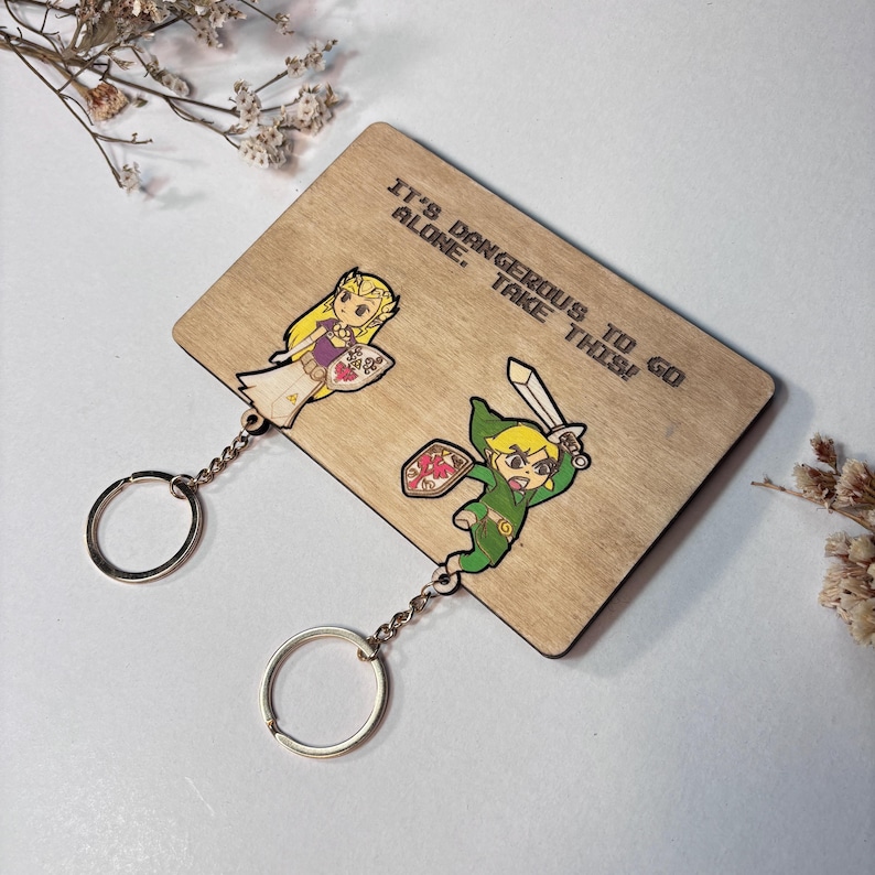 The Legend of Zelda Wooden Key Holder - Handcrafted Wood Plaque ...