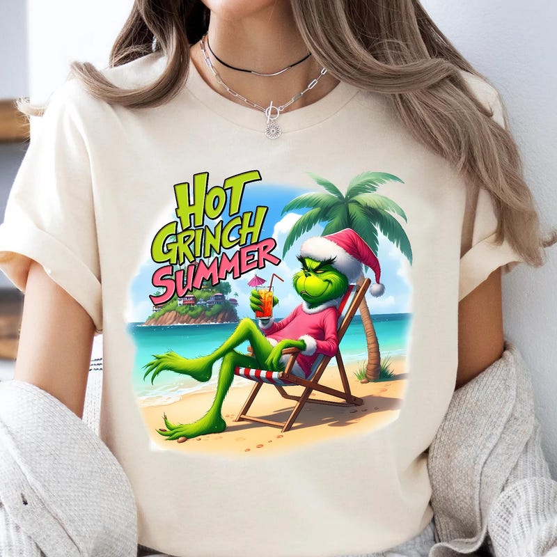 Grinch Tropical Svg - Etsy
