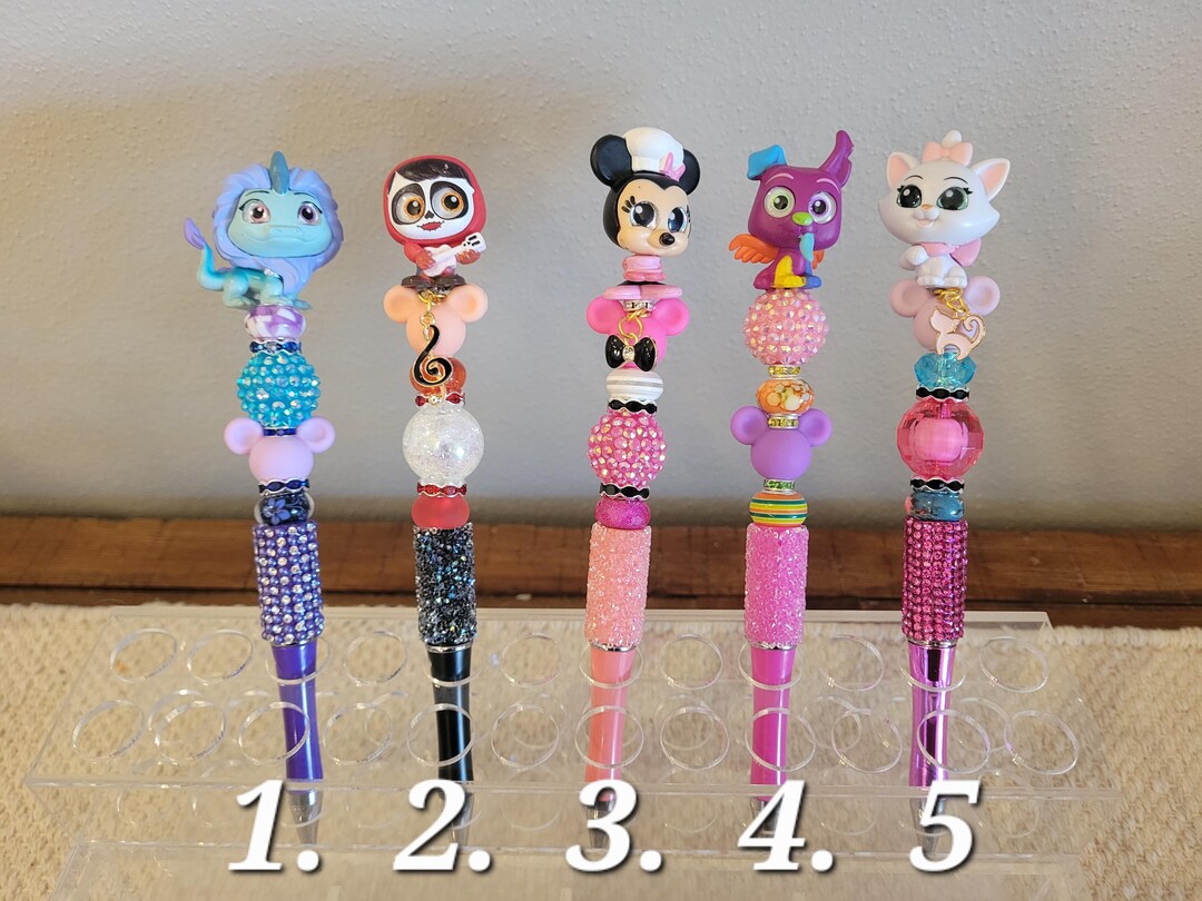 Handmade Beaded Character Pen – Sisu Datu, Miguel, Minnie, Dante ...
