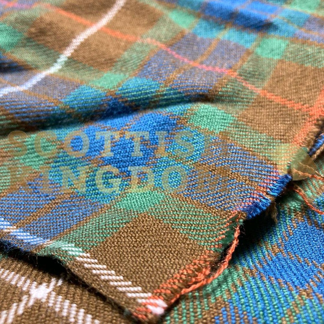 Fraser Hunting Ancient Heavyweight Handmade Tartan Fabric - Fabric by ...