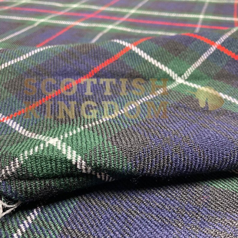 Mackenzie Modern Heavyweight Handmade Tartan Fabric - Fabric by Yard ...