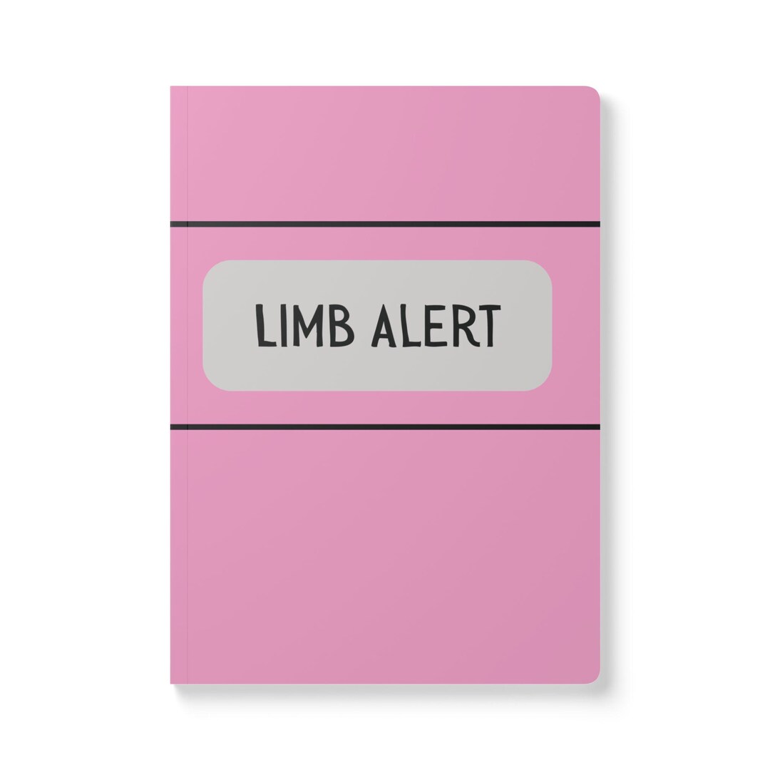 Pink Limb Alert Novelty Journal for Nurses, Hospital Bracelet ...