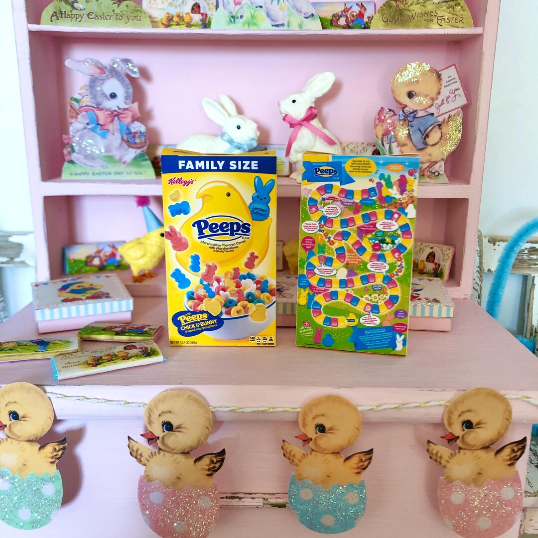 Easter PEEPS Cereal Box - Available in 1:12 Scale or 1/6 Scale ...