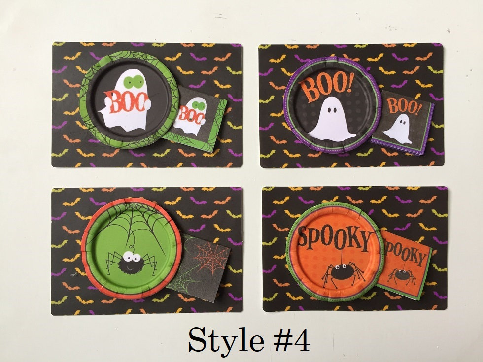 Miniature VINTAGE HALLOWEEN Paper Plates Napkins Placemats | Etsy