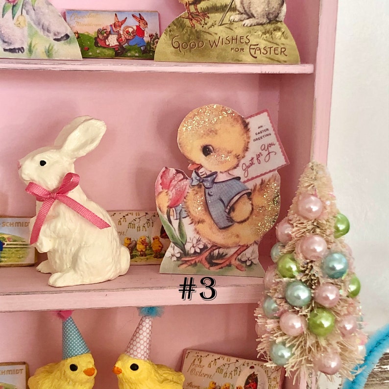 Easter / Spring DUMMY BOARD Decoration - Free Standing - Vintage Style ...