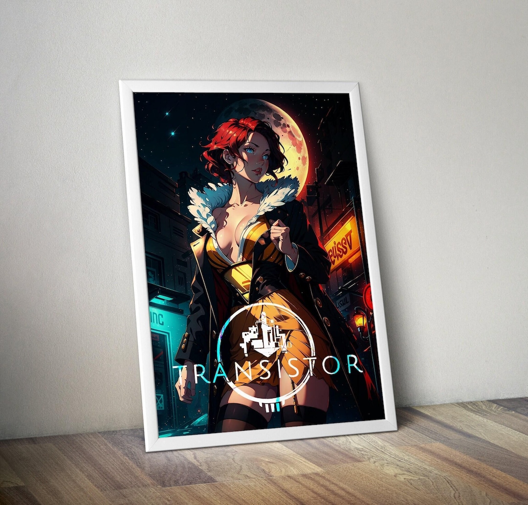 Transistor | Red | Indie Game Poster | Gaming Poster | HD Color | Game ...