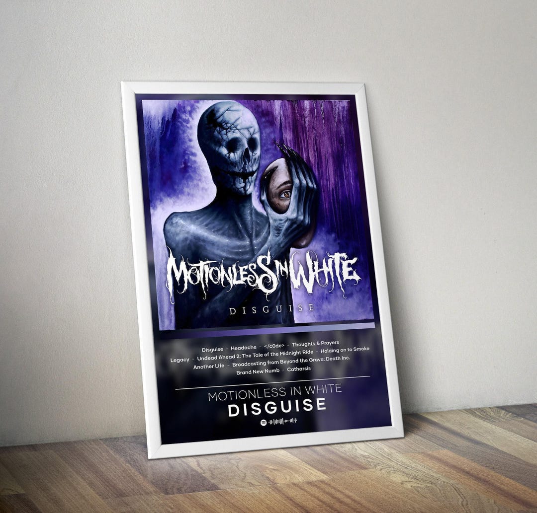 Motionless in White Poster Print | Disguise Poster | Album Poster Print ...