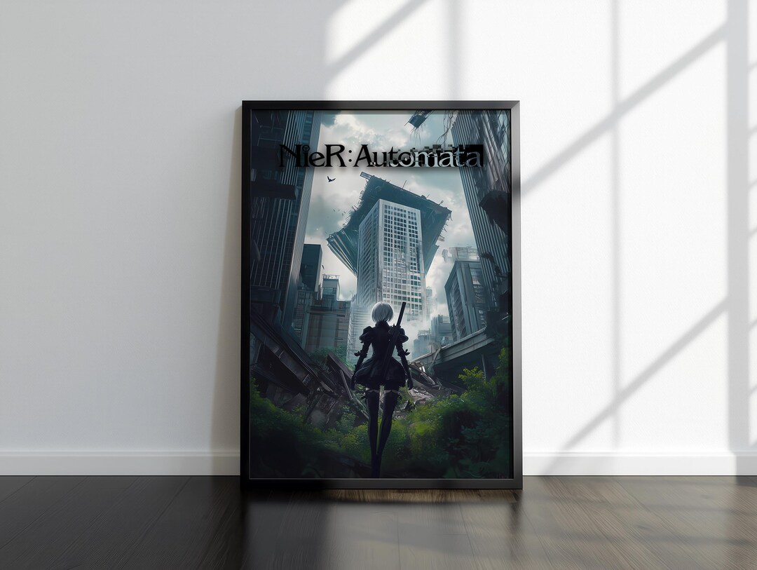 Nier Automata Poster | Video Game Prints | Fast Shipping | Gaming ...