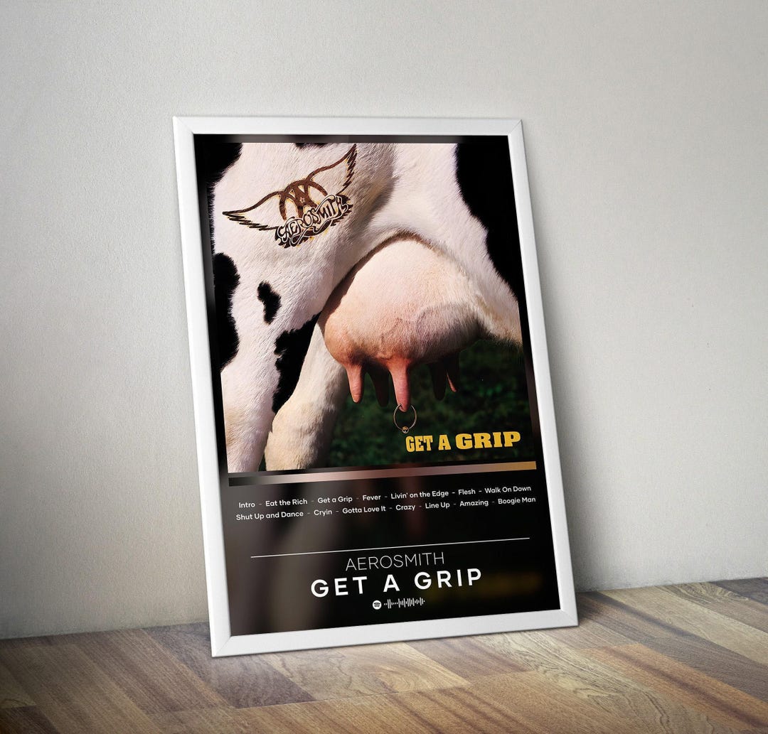 Aerosmith Poster Print | Get A Grip Poster | Album Poste | 4 Color ...