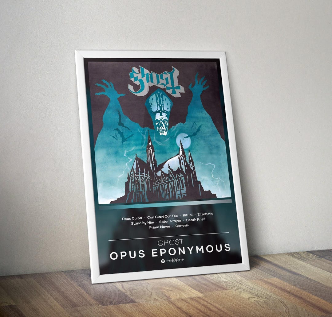 Ghost Poster Print | Opus Eponymous Poster | Album Poster Print | 4 ...