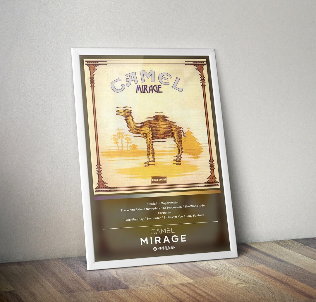 Camel Poster Print | Mirage Poster | Album Poster Prints | 4 Colors ...
