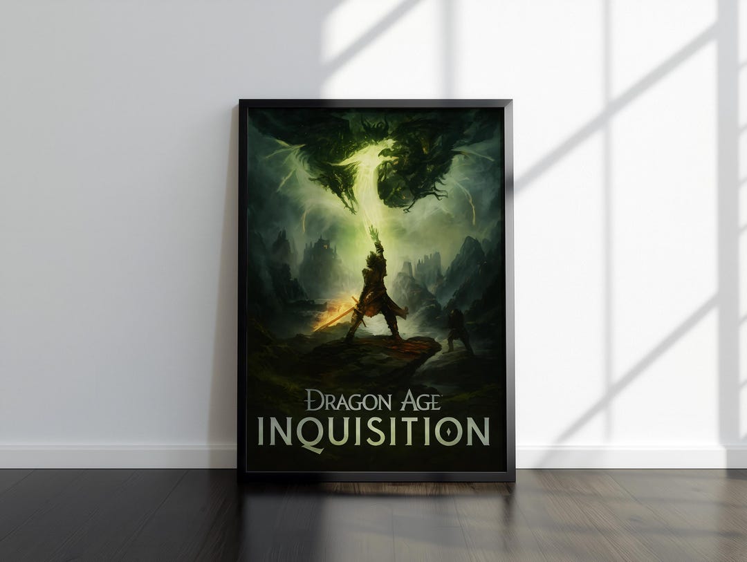 Dragon Age Inquisition Poster | High Quality Prints | Fast Shipping ...