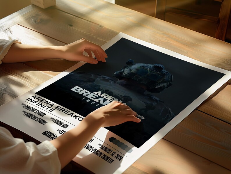 Arena Breakout Poster | Arena Breakout Print | Gaming Poster | 4 Colors ...