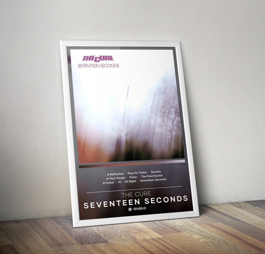 The Cure Poster | Seventeen Seconds Poster | Album Poster Print | 4 ...