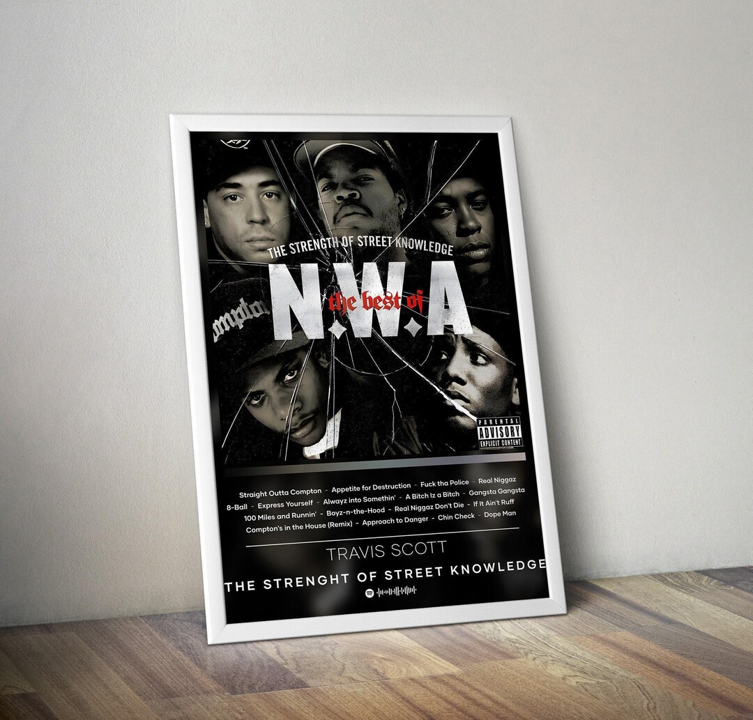 N.W.A Poster Print | the Strenght of Street Knowledge Poster | Album ...