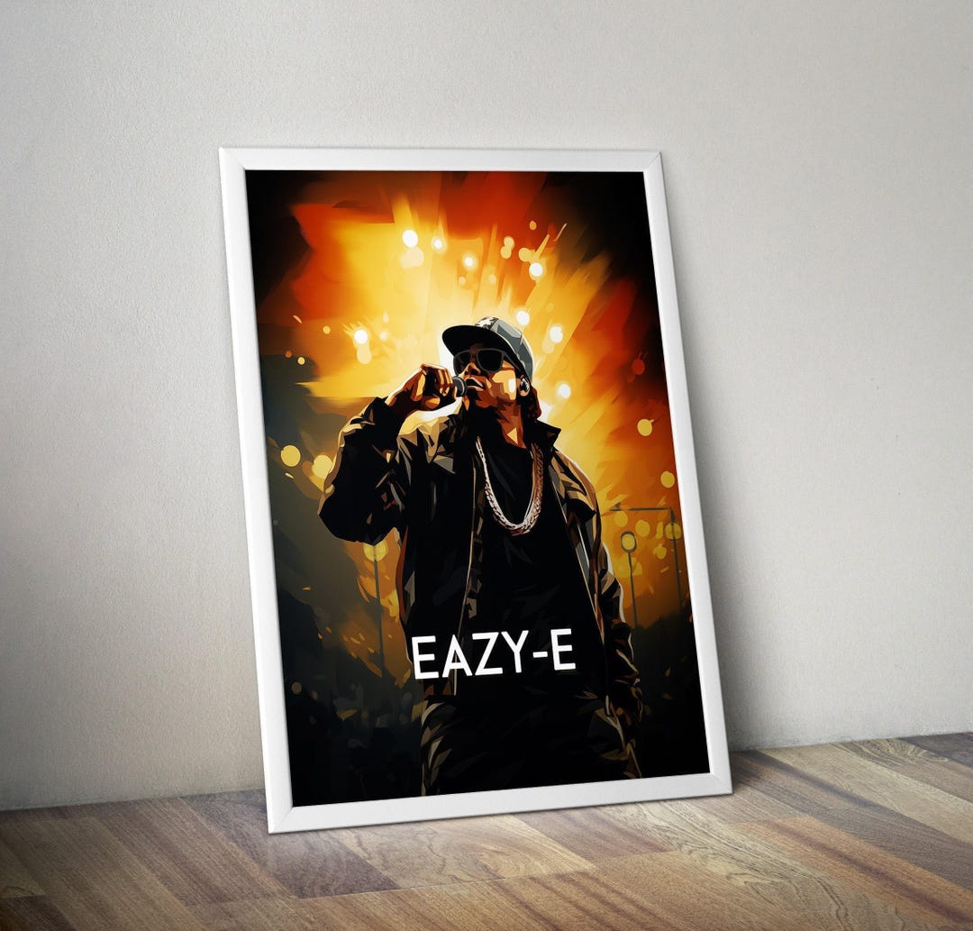 Eazy-e Poster Print | Artist Illustration Poster | Artist Poster Prints ...