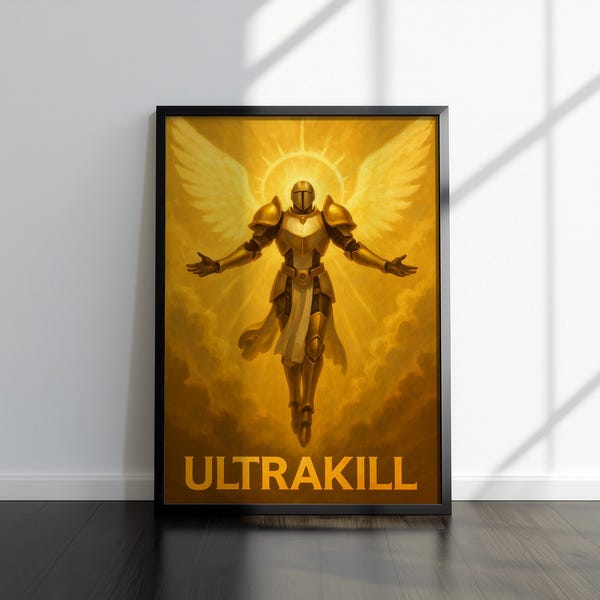 Ultrakill Poster - Etsy