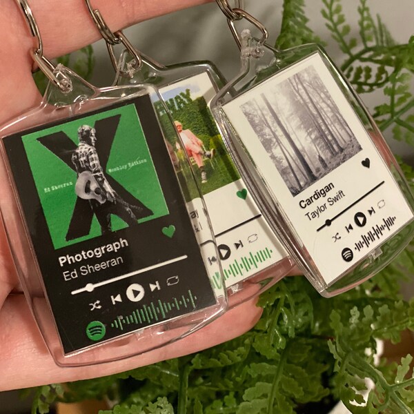 Spotify Keychain - Etsy